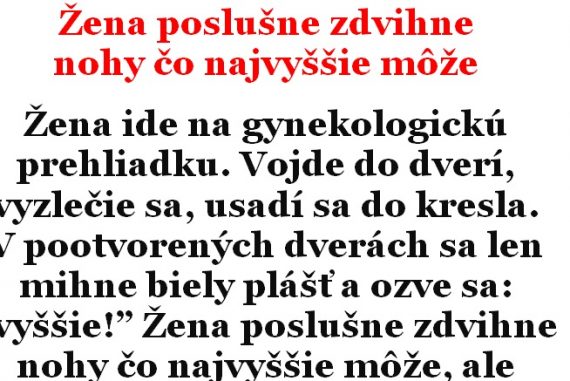 Vtip Dňa: Zbitá žena u doktora - chillin.sk